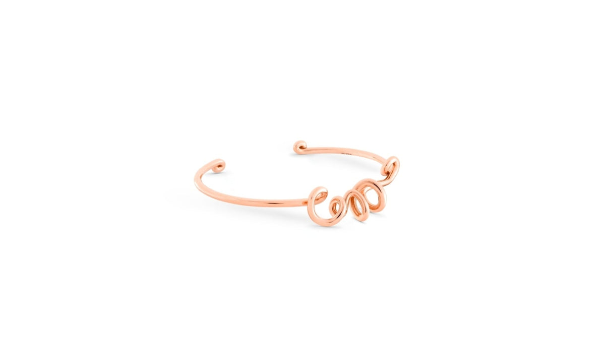 Tourbillon bangle - Rose Gold – Vever.com