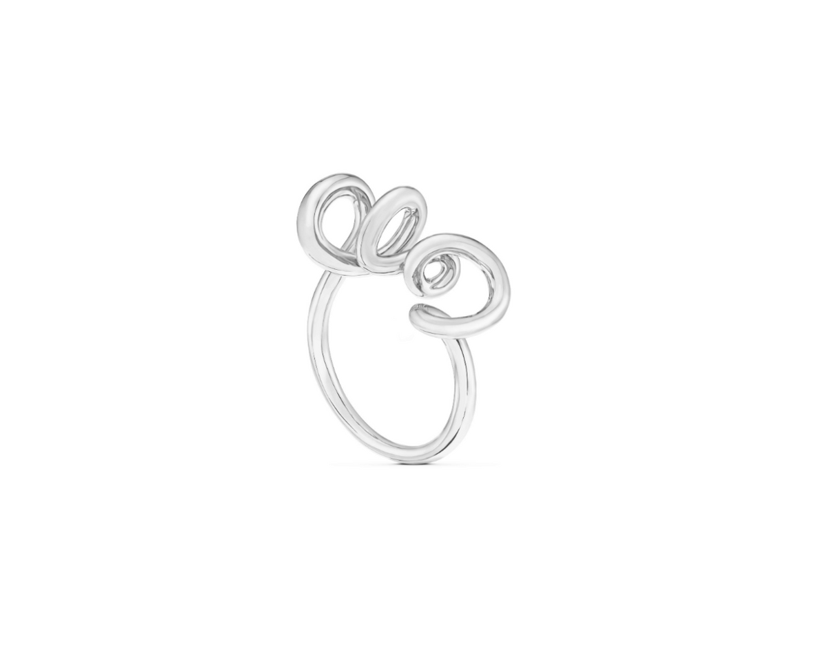 Bague Tourbillon - Or Blanc – Vever.com
