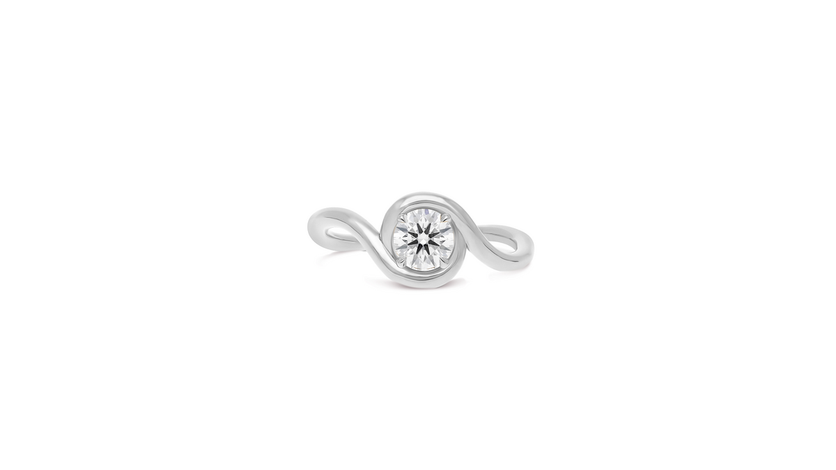 Embrace Ring 0.5ct - White Gold – Vever.com